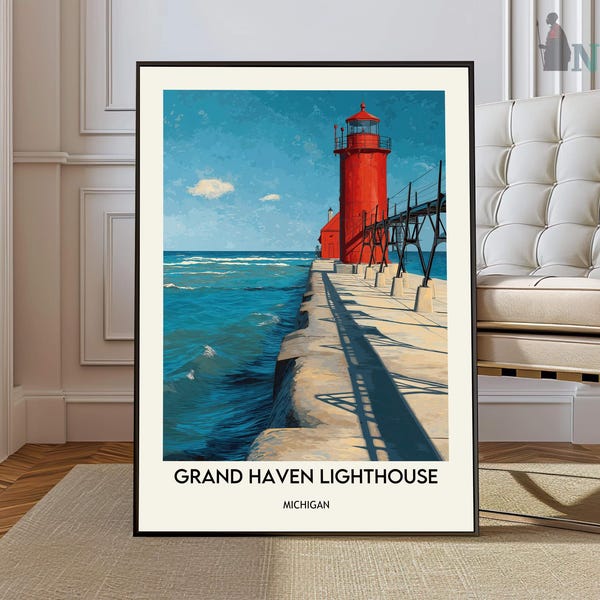 Grand Haven Michigan - Etsy