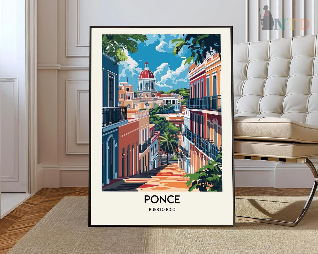 Ponce Print, Ponce Wall Art, Ponce Poster, Ponce Photo, Ponce Poster ...
