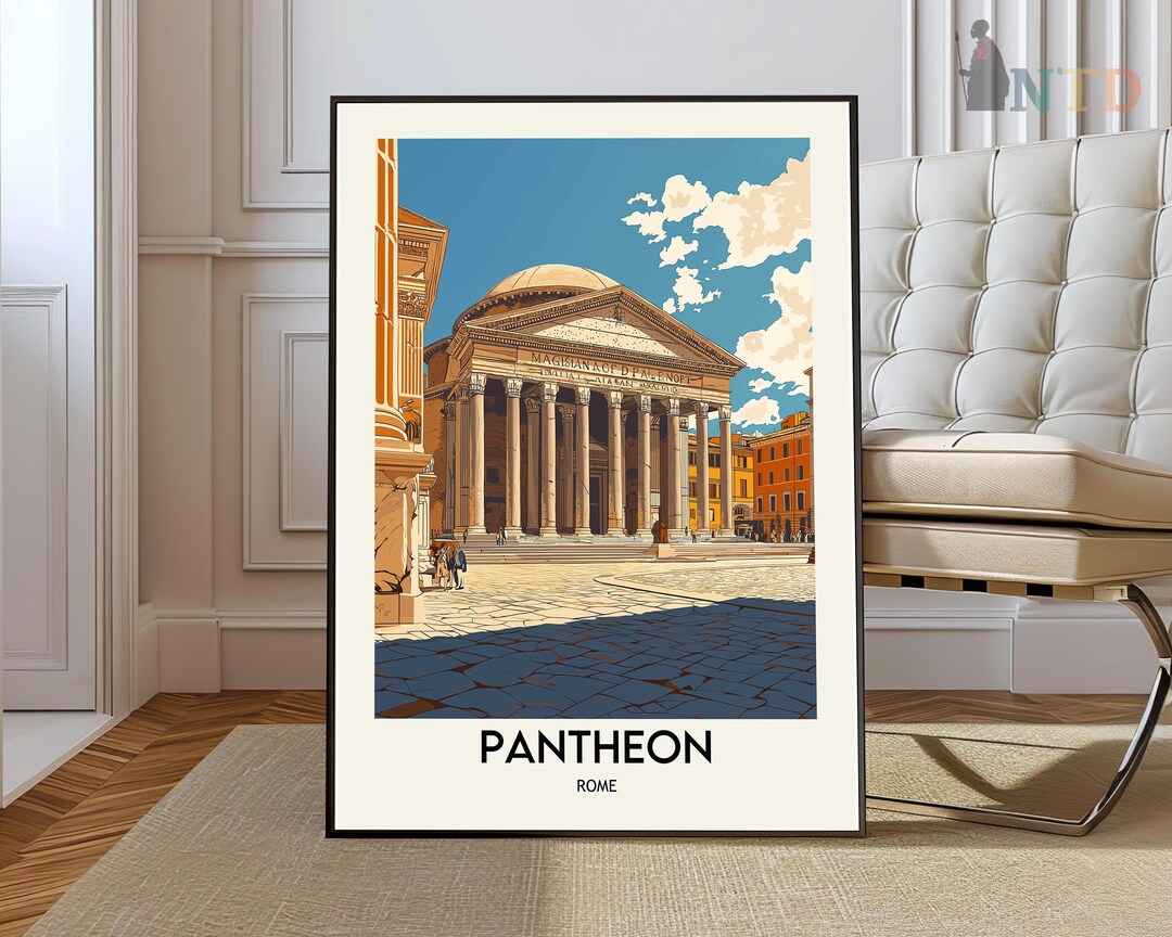 Pantheon Poster, Pantheon Wall Art, Pantheon Print, Pantheon Photo ...