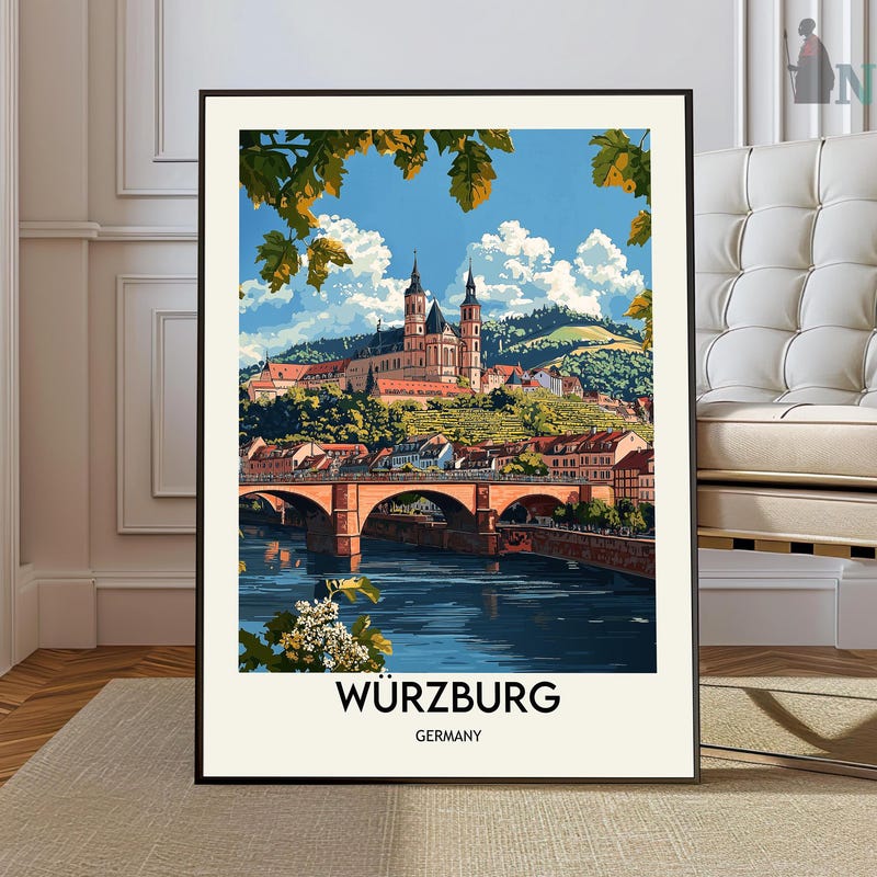 Würzburg postcard - Etsy.de