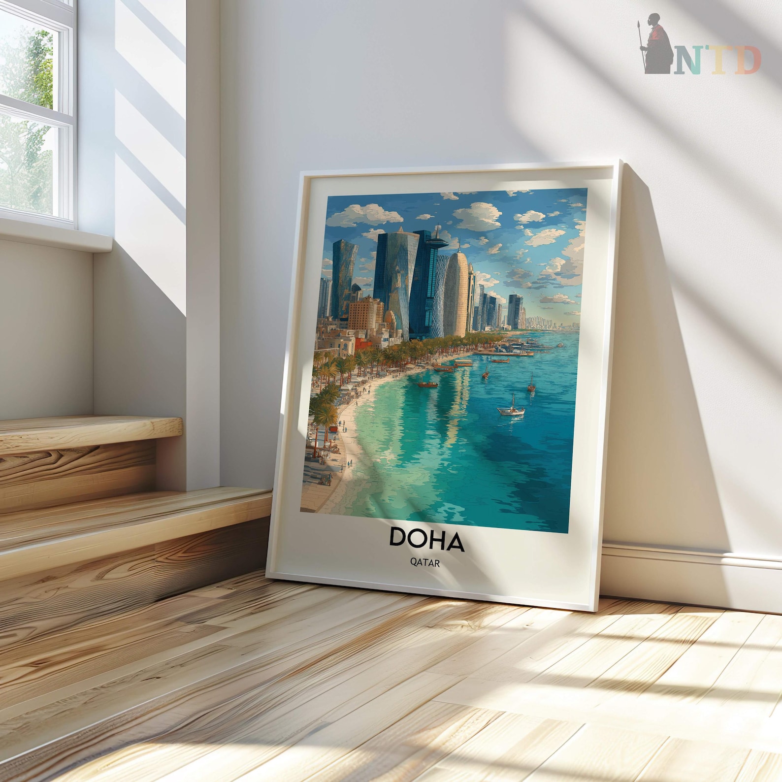 Doha Poster, Doha Wall Art, Doha Print, Doha Photo, Doha Poster Print ...