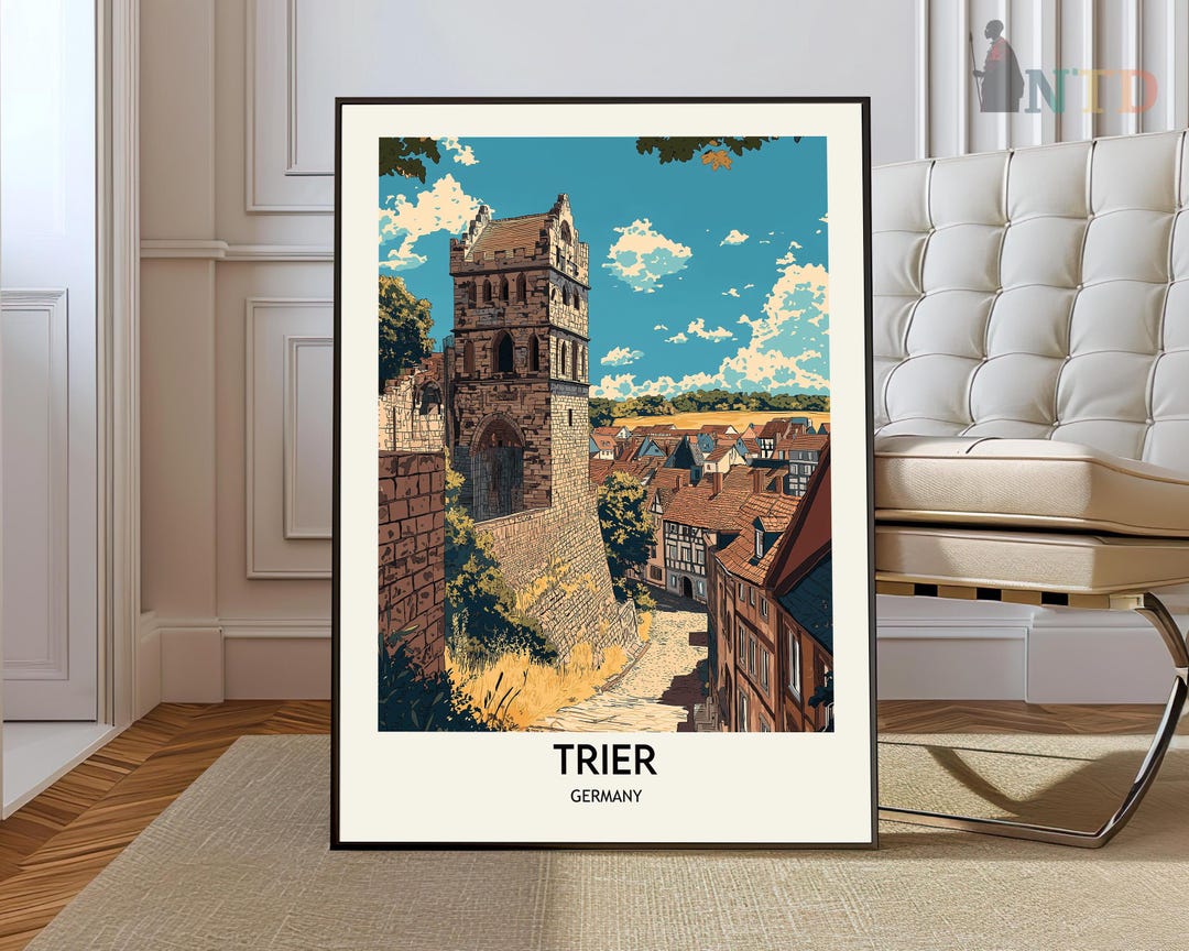 Trier Print, Trier Wall Art, Trier Poster, Trier Photo, Trier Poster ...