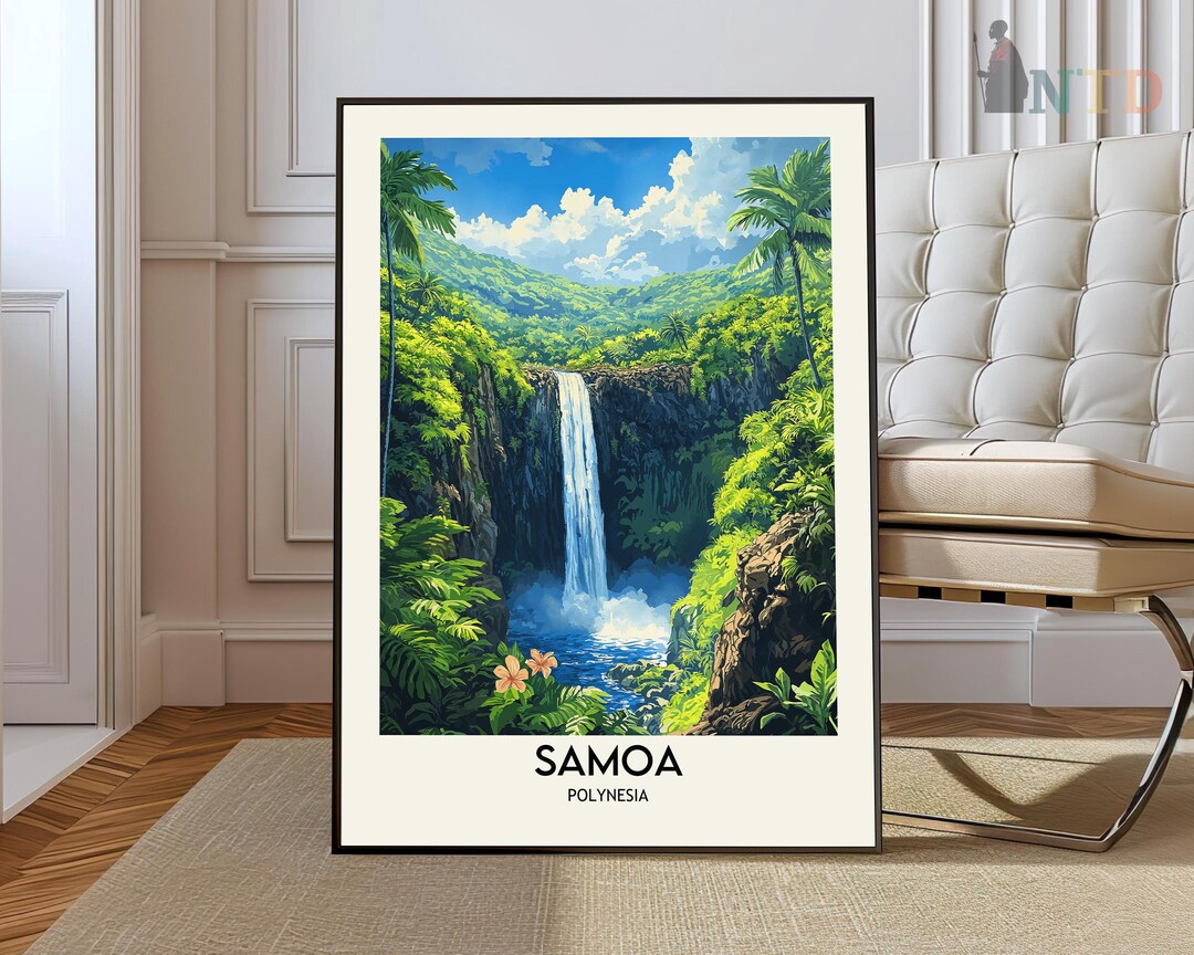 Samoa Print, Samoa Art, Samoa Poster, Samoa Photo, Samoa Poster Print ...