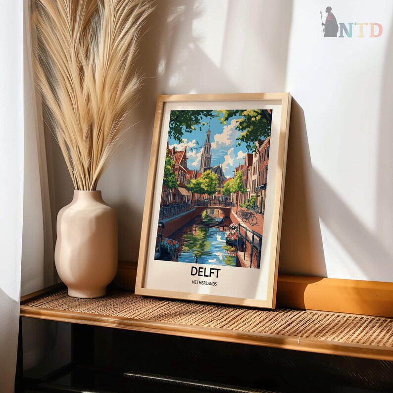 Delft Poster, Delft Wall Art, Delft Print, Delft Photo, Delft Poster ...