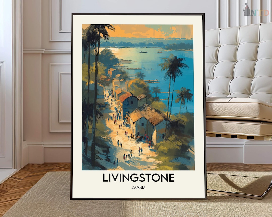 Livingstone Poster, Livingstone Wall Art, Livingstone Print ...