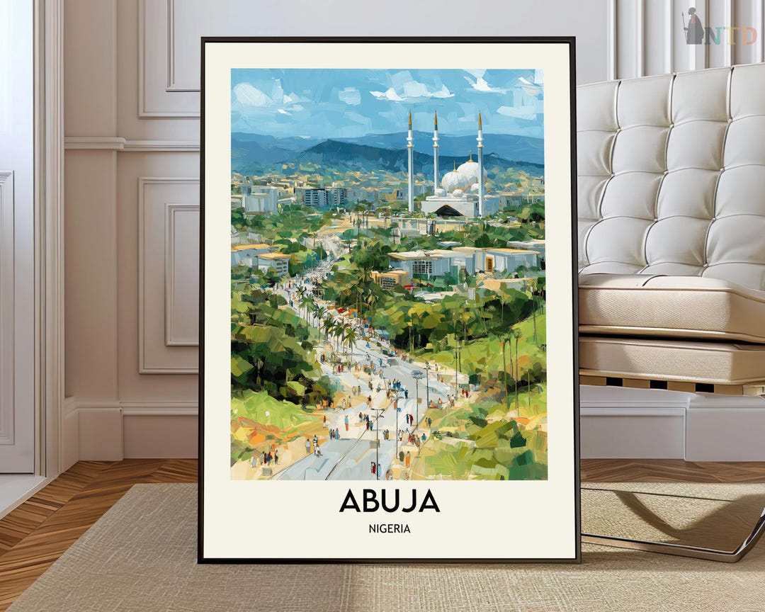 Abuja Poster, Abuja Wall Art, Abuja Print, Abuja Photo, Abuja Poster ...