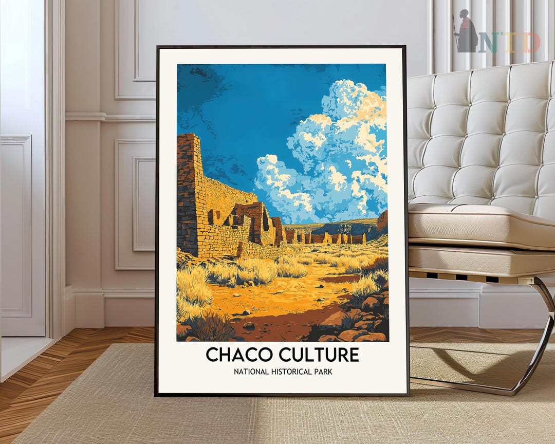 Chaco Culture National Historical Parkprint, Chaco Culture Wall Art ...