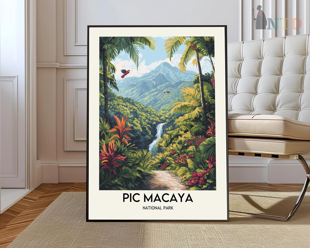 Pic Macaya Poster, Pic Macaya Wall Art, Pic Macaya Print, Pic Macaya ...