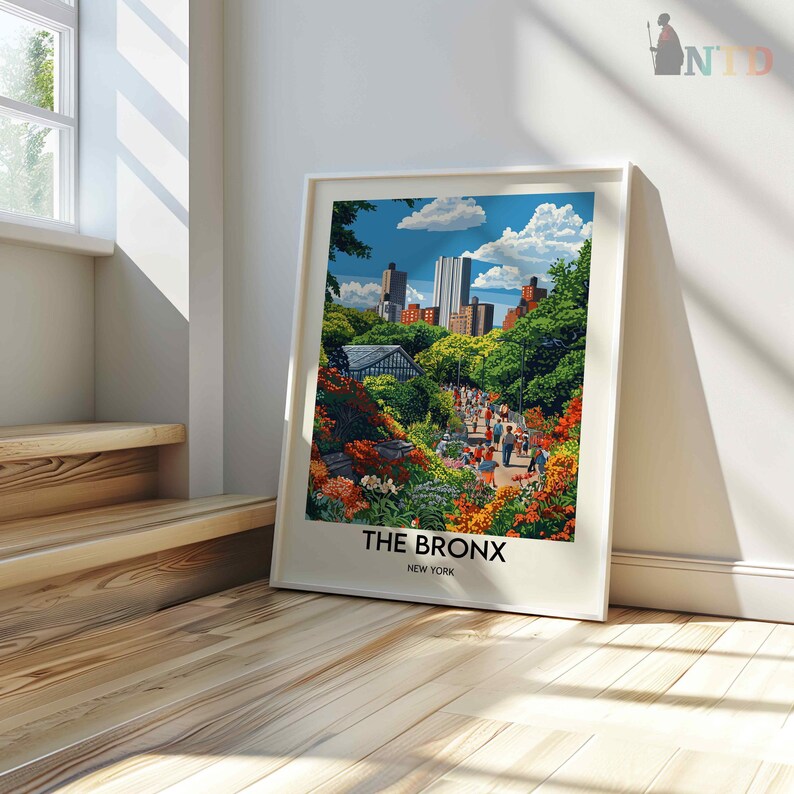 The Bronx Poster, the Bronx Wall Art, the Bronx Print, the Bronx Photo ...
