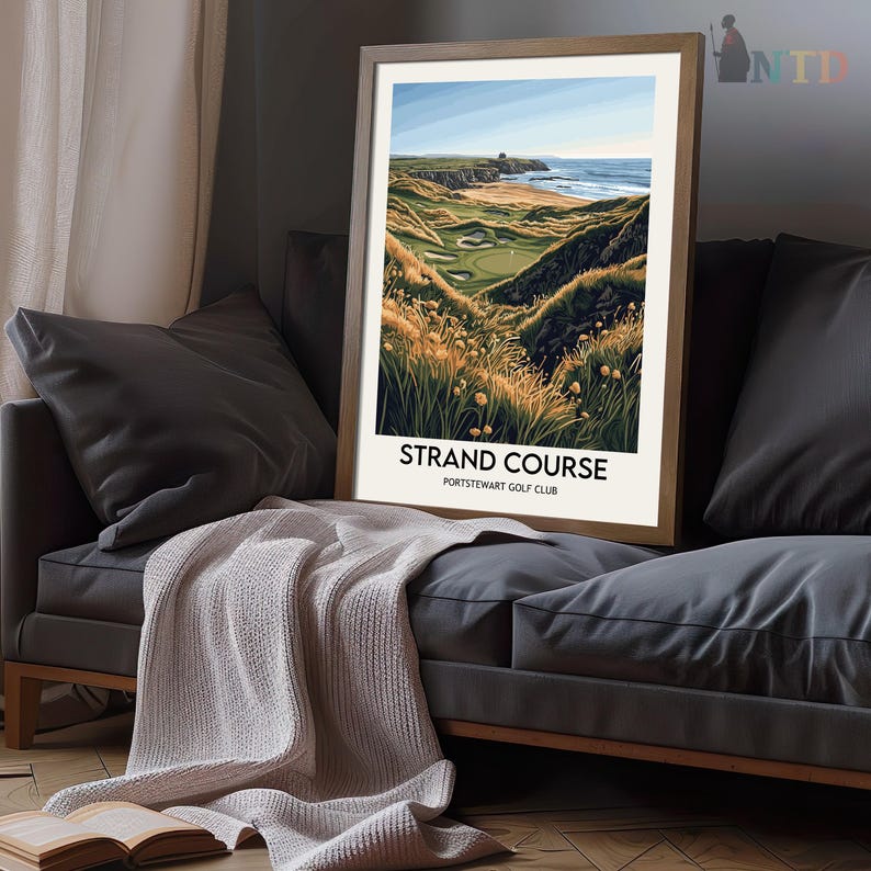 Strand Poster, Strand Wall Art, Strand Print, Strand Golf Photo, Strand ...
