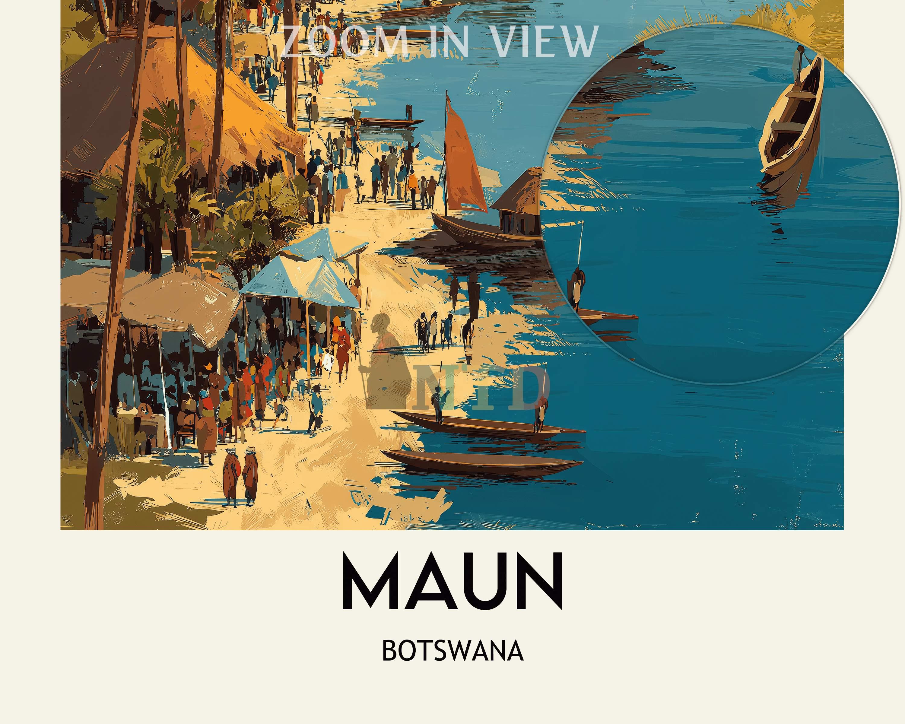 Maun Poster, Maun Wall Art, Maun Print, Maun Photo, Maun Poster Print ...