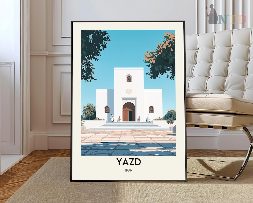 Yazd Poster, Yazd Wall Art, Yazd Print, Yazd Photo, Yazd Poster Print ...