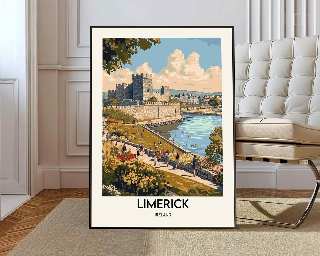 Limerick Poster, Limerick Wall Art, Limerick Print, Limerick Photo ...