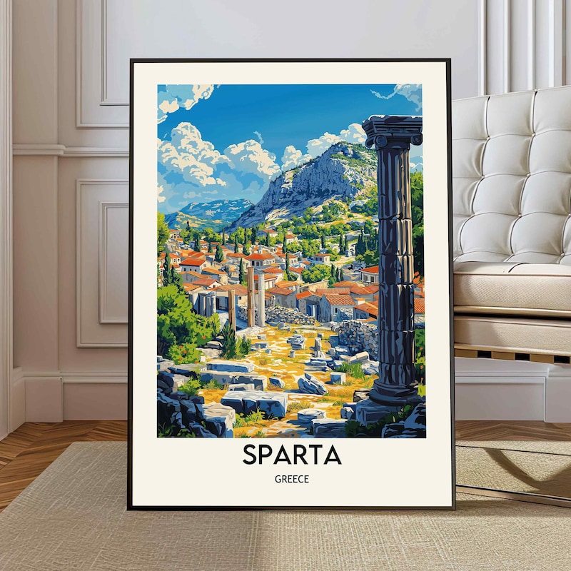Sparta Greece Wall Art - Etsy