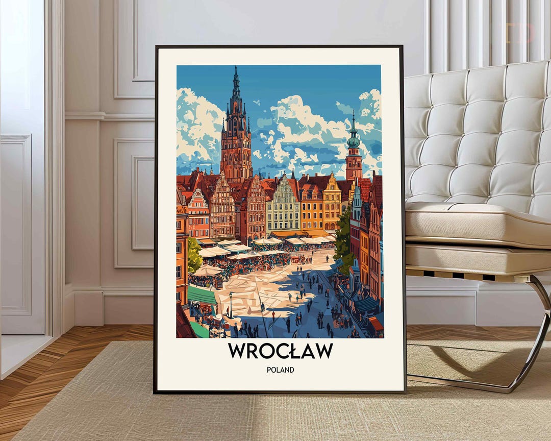 Wroclaw Poster, Wroclaw Wall Art, Wroclaw Print, Wroclaw Photo, Wroclaw ...