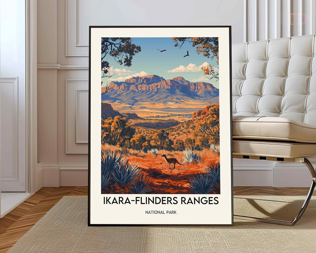 Ikara-flinders Ranges Poster, Ikara-flinders Ranges Wall Art, Ikara ...