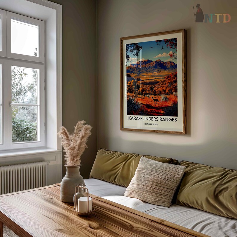Ikara-flinders Ranges Poster, Ikara-flinders Ranges Wall Art, Ikara ...