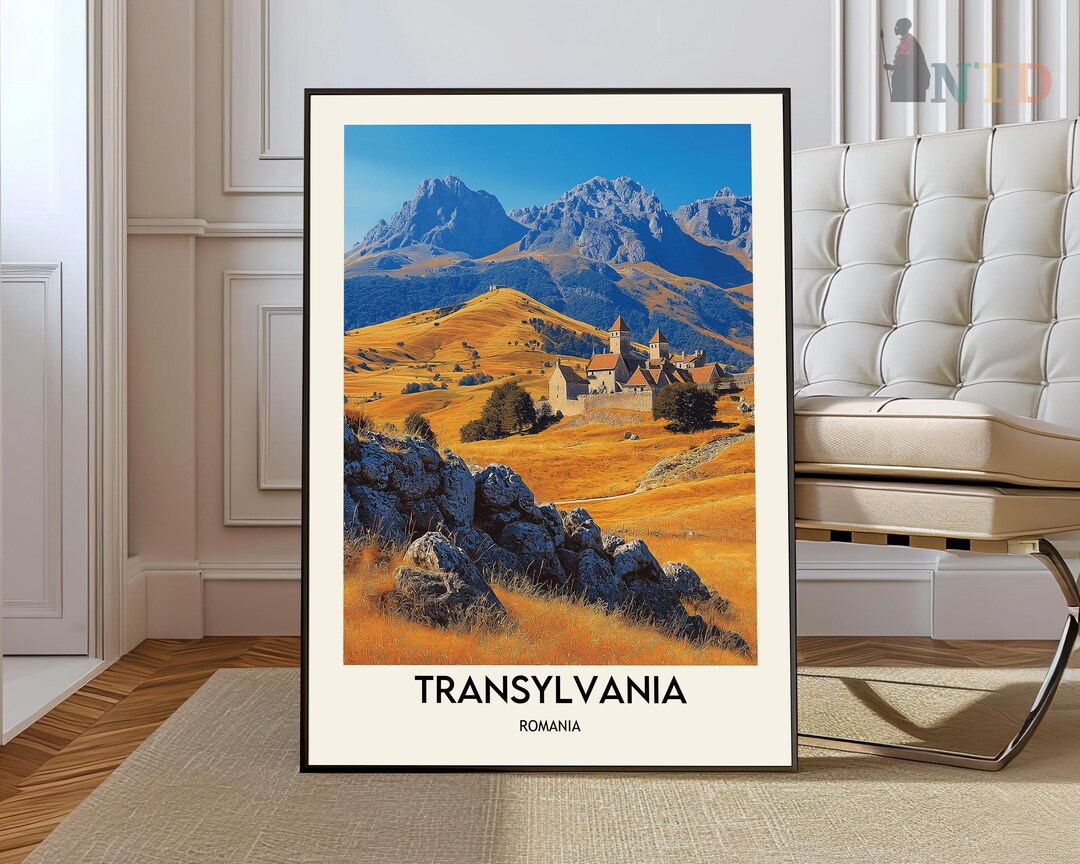 Transylvania Landscape Poster: Romania Travel Photography Print - Etsy