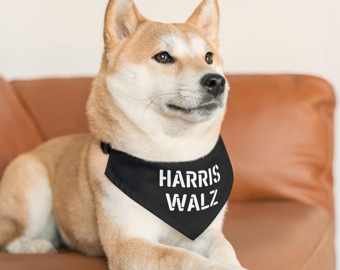 Dogs for Kamala Harris 2024 Pet Bandana We Are Not Going Back Kamala ...