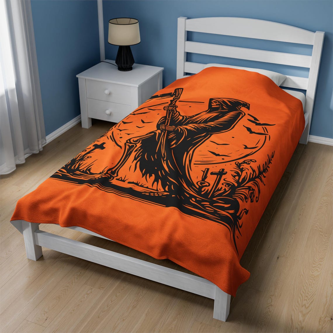 Grim Art Reaper in Moon DXF Cricut SVG PNG Silhouette Maker Tattoo ...