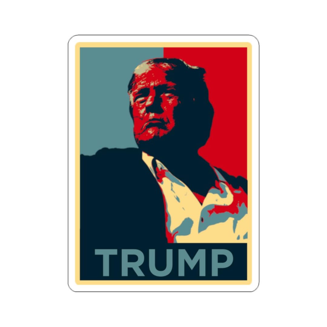 Donald Trump Sticker Trump HOPE Sticker for Trump Supporter ...