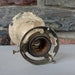 Vintage Brass Single Socket Ceiling Light Fixture for Parts Restoration ...