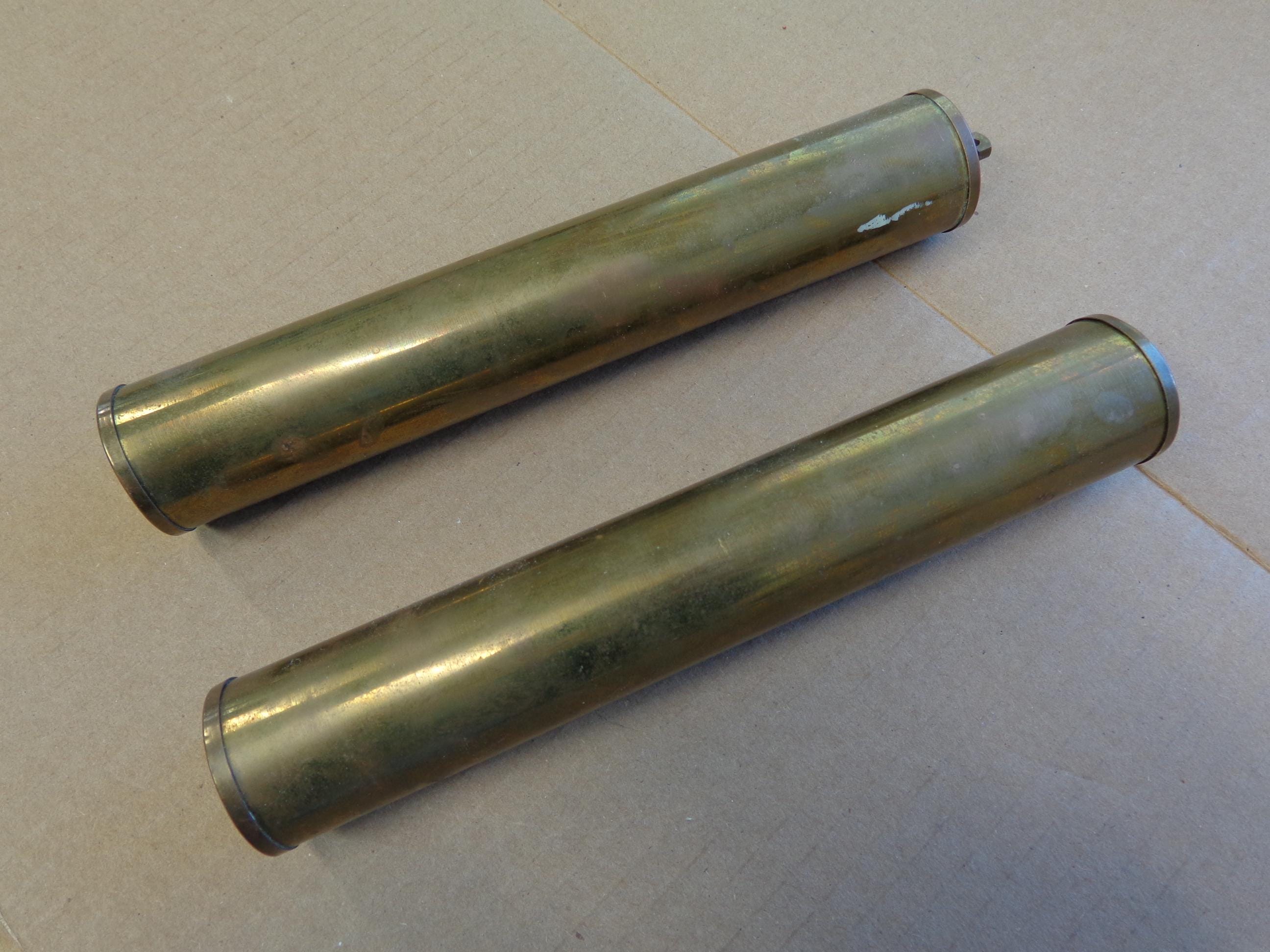 Vintage Pair of Grandfather Clock Weights W/ Brass Shell 8-1/2" - Etsy