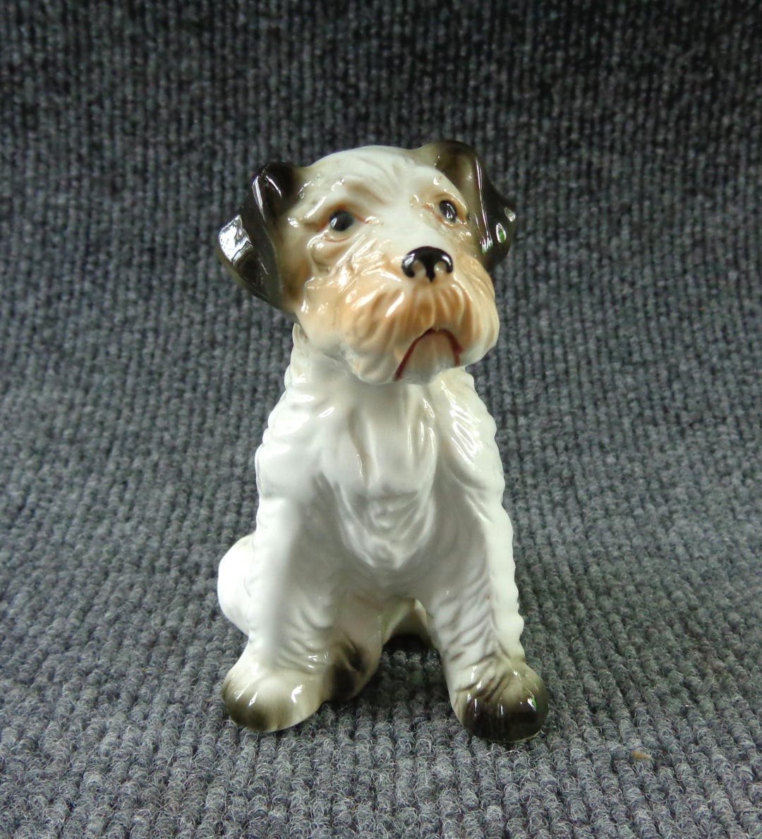 Vintage Ceramic Dog Puppy Figurine 4 Tall Great Condition - Etsy