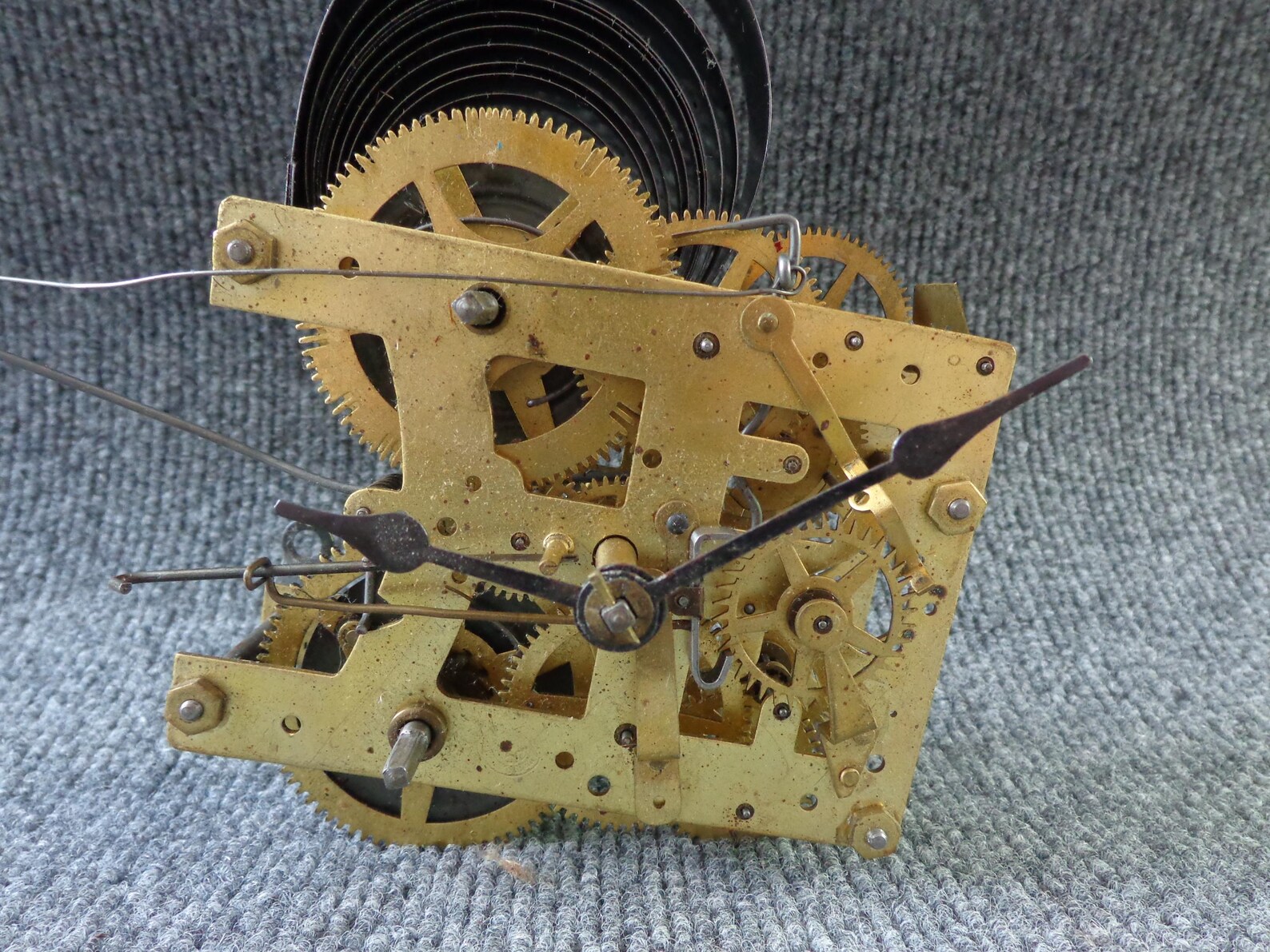 Vintage Clock Movement Mechanism for Parts Repair Repurpose Untested - Etsy