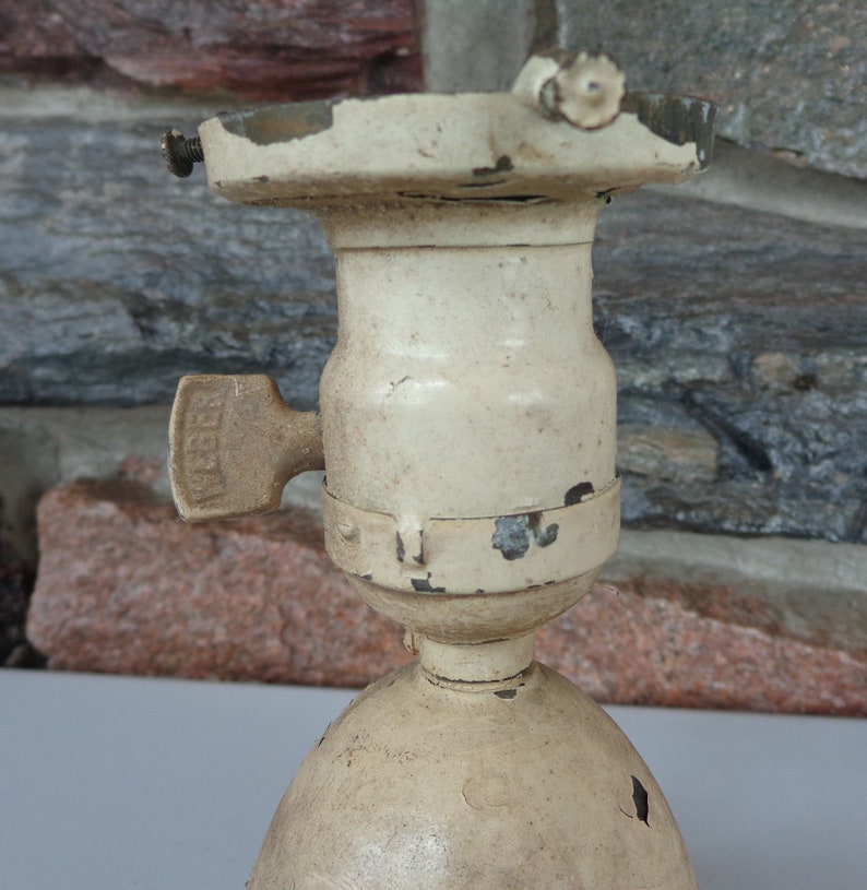 Vintage Brass Single Socket Ceiling Light Fixture for Parts Restoration ...