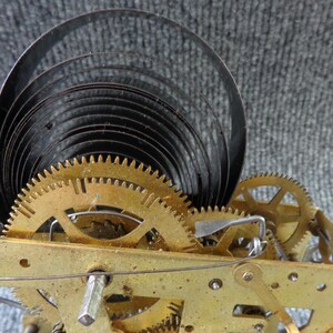 Vintage Clock Movement Mechanism for Parts Repair Repurpose Untested - Etsy