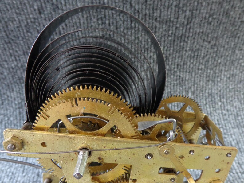 Vintage Clock Movement Mechanism for Parts Repair Repurpose Untested - Etsy