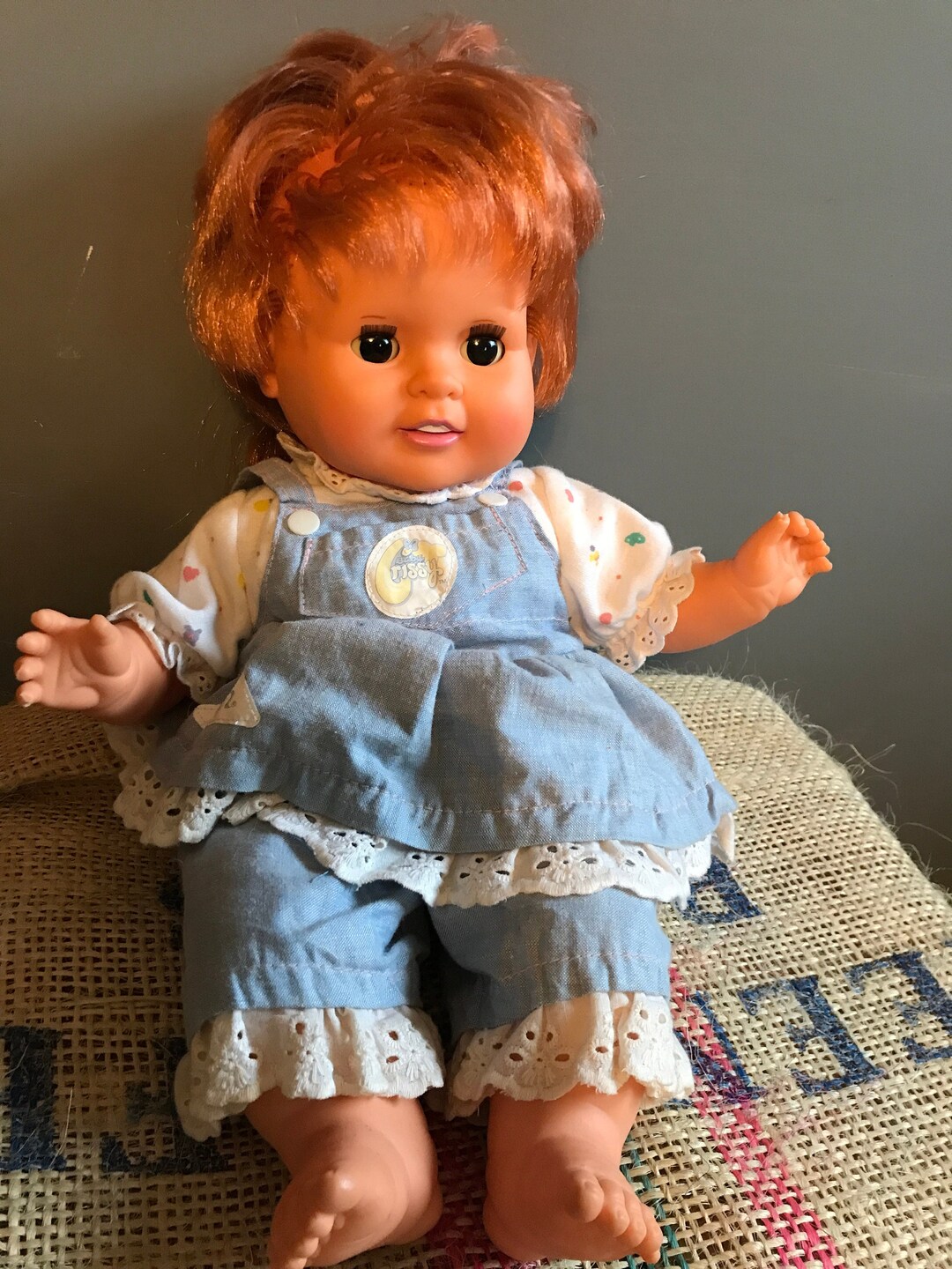 1989 Ideal 17 Inch Baby Crissy Doll With Original Outfit UK | atelier ...