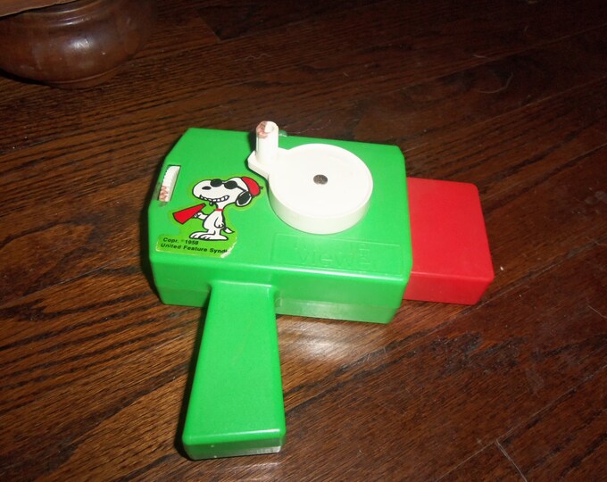 Vintage Snoopy Movie Viewer and Snoopy Movie Cartridge Slide,snoopy ...