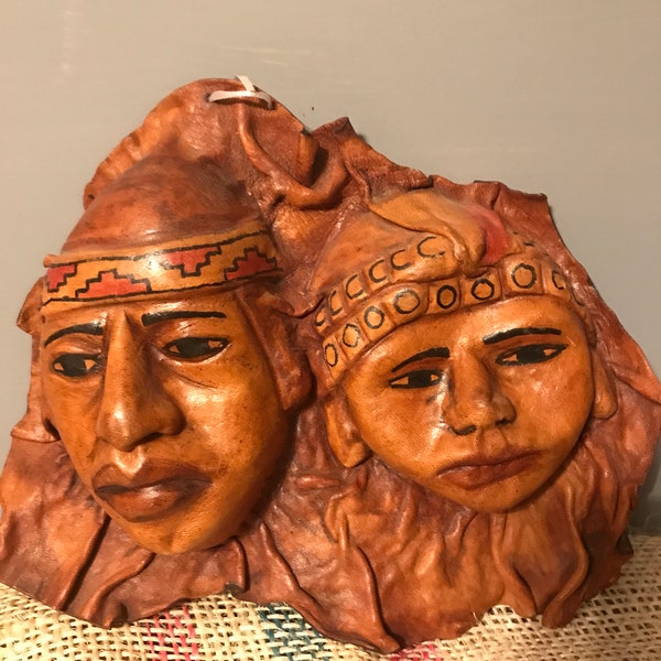 Molded Leather Mask - Etsy