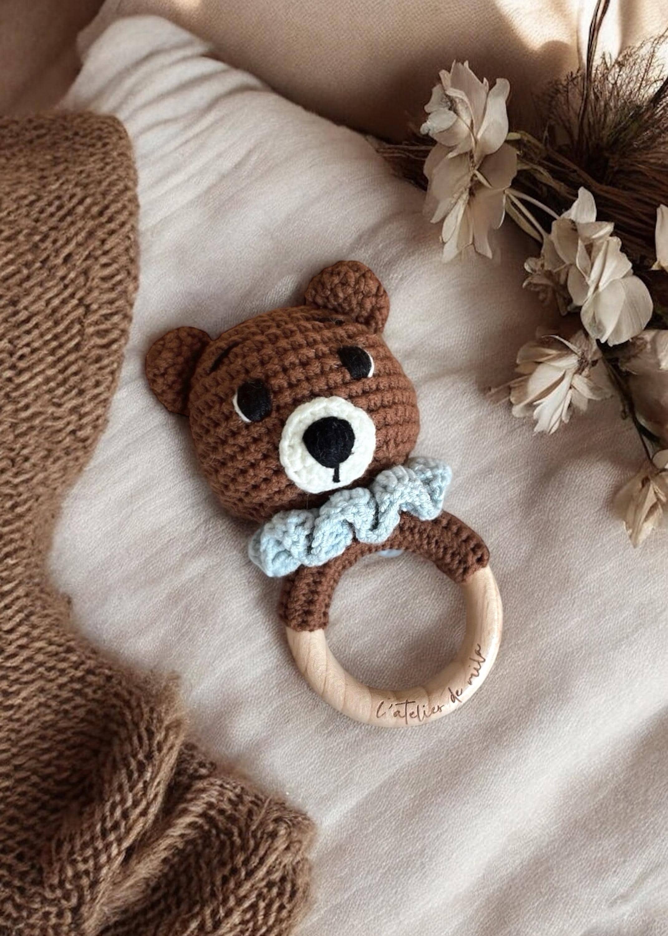Theo the Teddy Bear Amigurumi Set - Etsy
