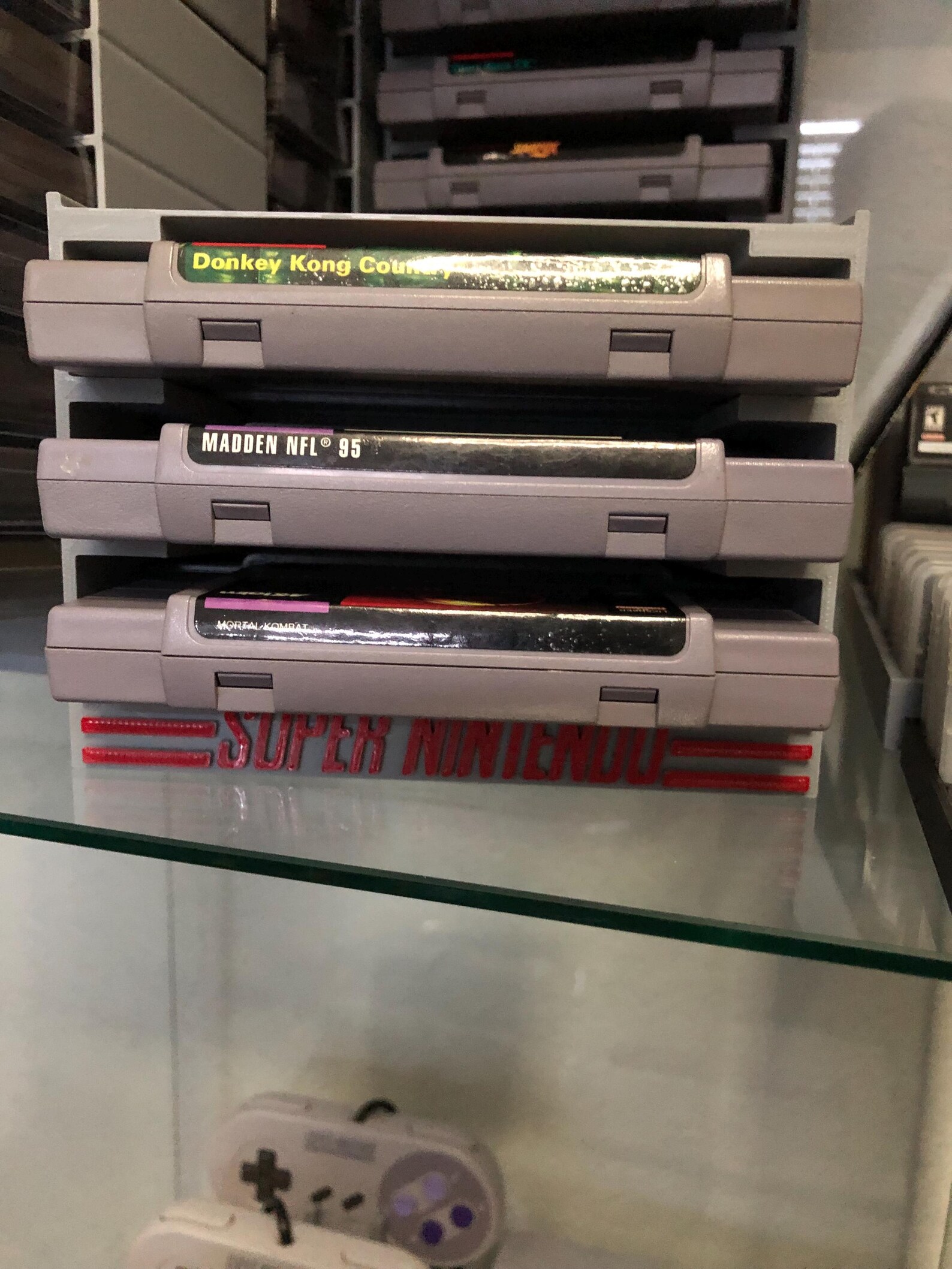 Super Nintendo Cartridge Display Stands - Etsy