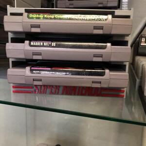 Super Nintendo Cartridge Display Stands - Etsy