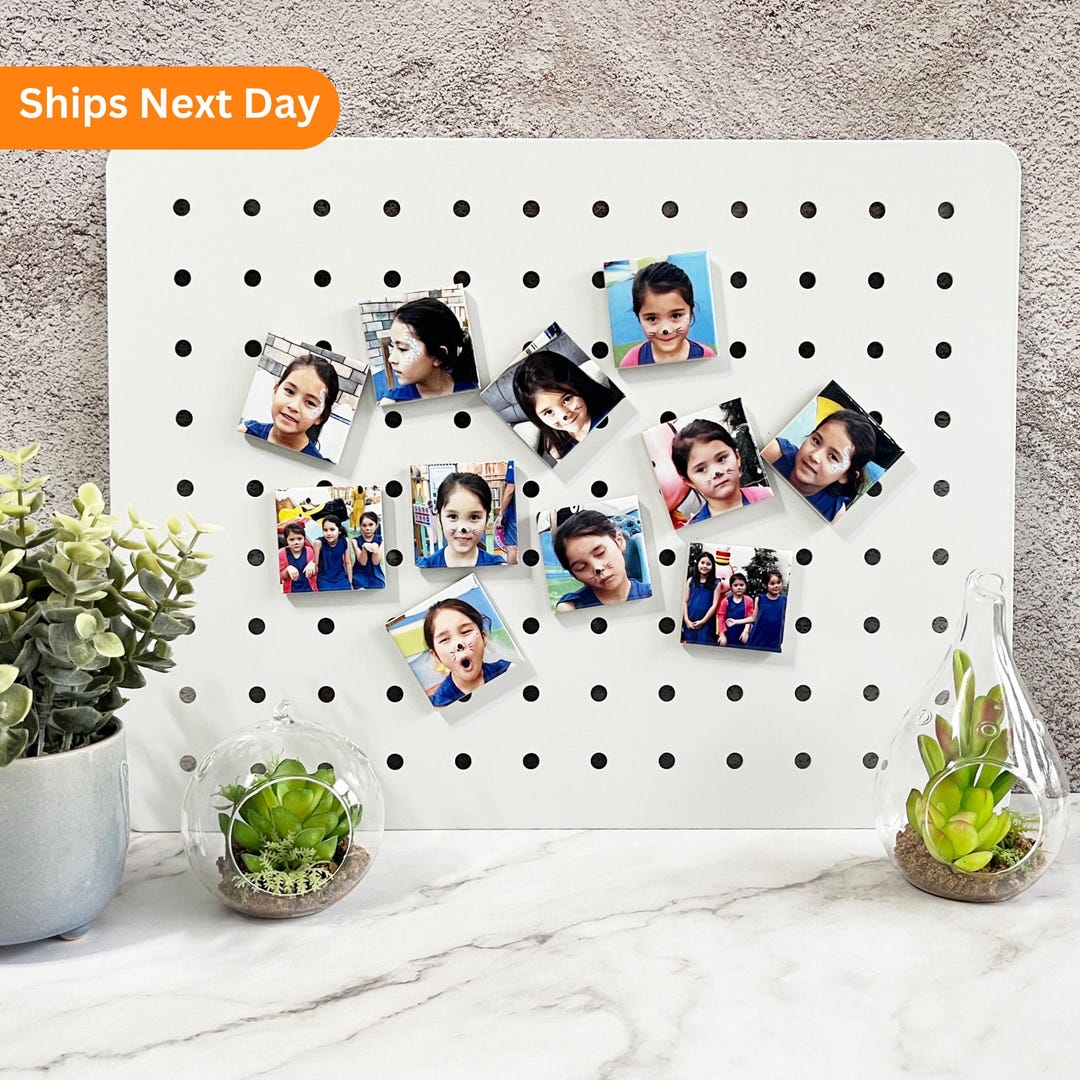 Ceramic Photo 3 Tiles Magnets Custom Photo Magnet Photo Keepsakes ...