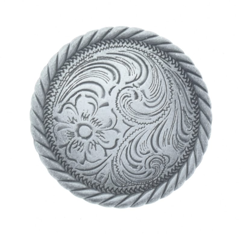 Silver Concho Screw Mount - Etsy