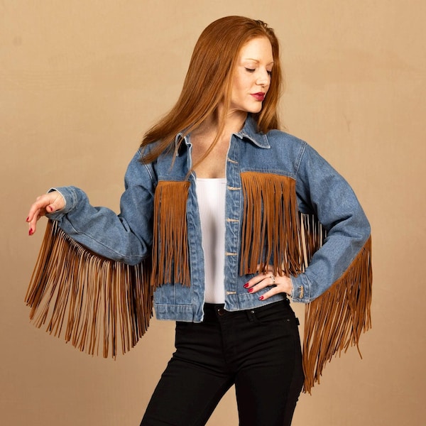 Fringe Denim - Etsy