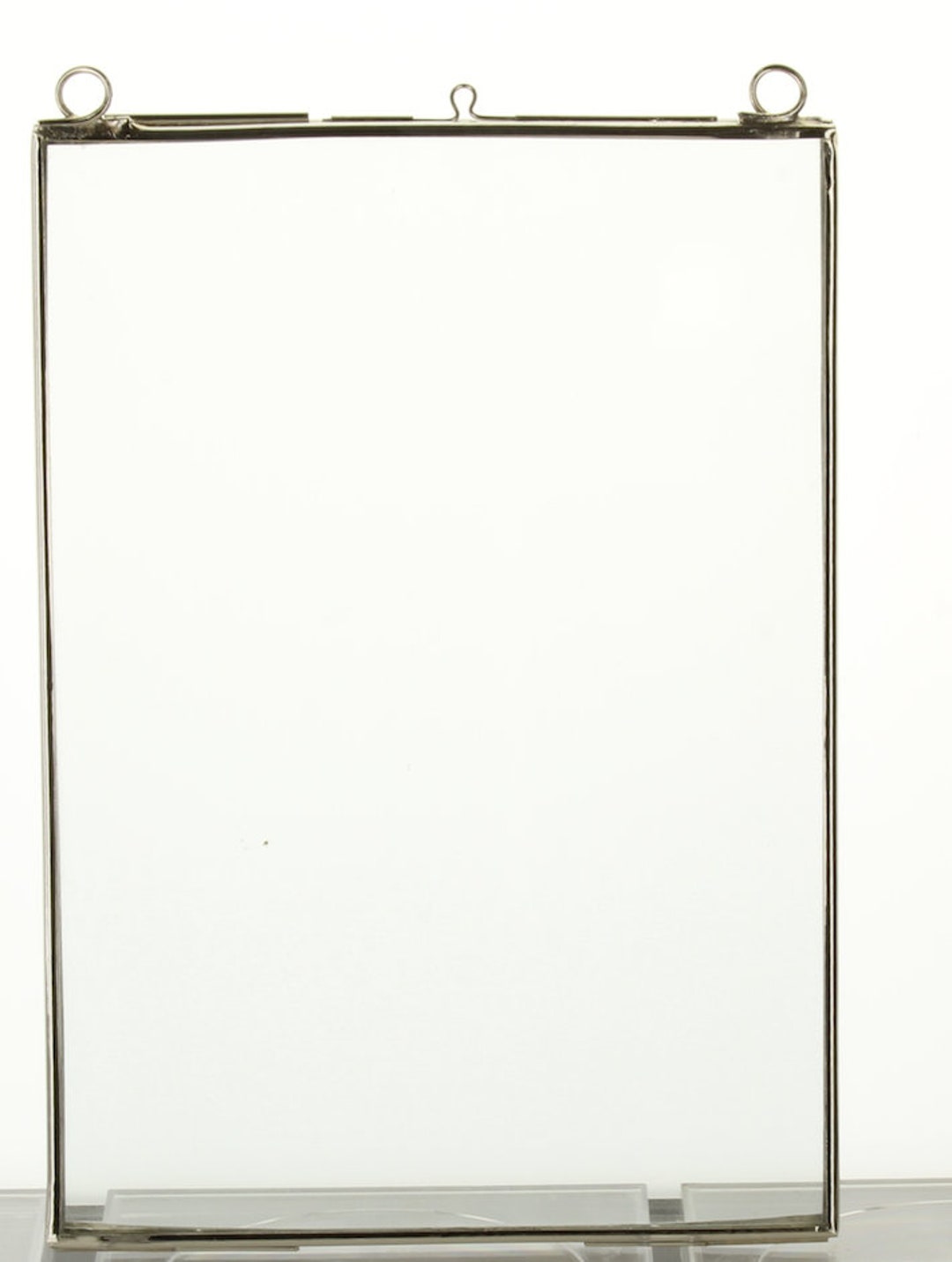 Glass Frame for Framing Pressed Flowers or Found Objects, Flat, 4 Wide ...