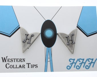 10pcs Western Collar Clip Corner Western Style Blouse Shirt Metal Wing ...