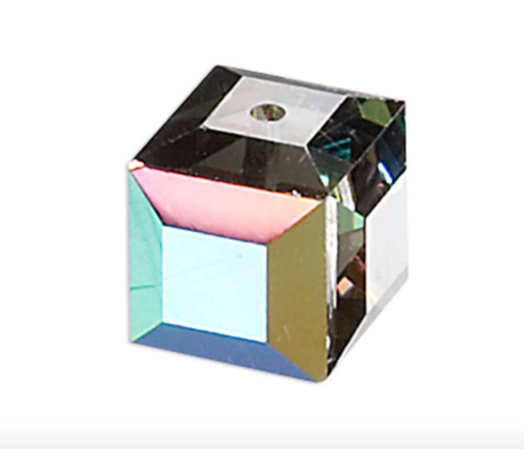 Swarovski Crystal Square Bead, 10mm, 8mm, 6mm, 4mm, Heliotrope (purple ...