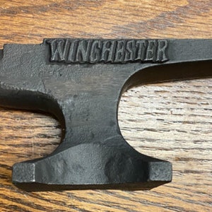 Winchester Miniature Iron Anvil, Cast Iron, Made in USA, Each - Etsy