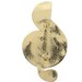 86mm X 48mm Sequin Treble Clef Hat Pin Brooch, Each - Etsy
