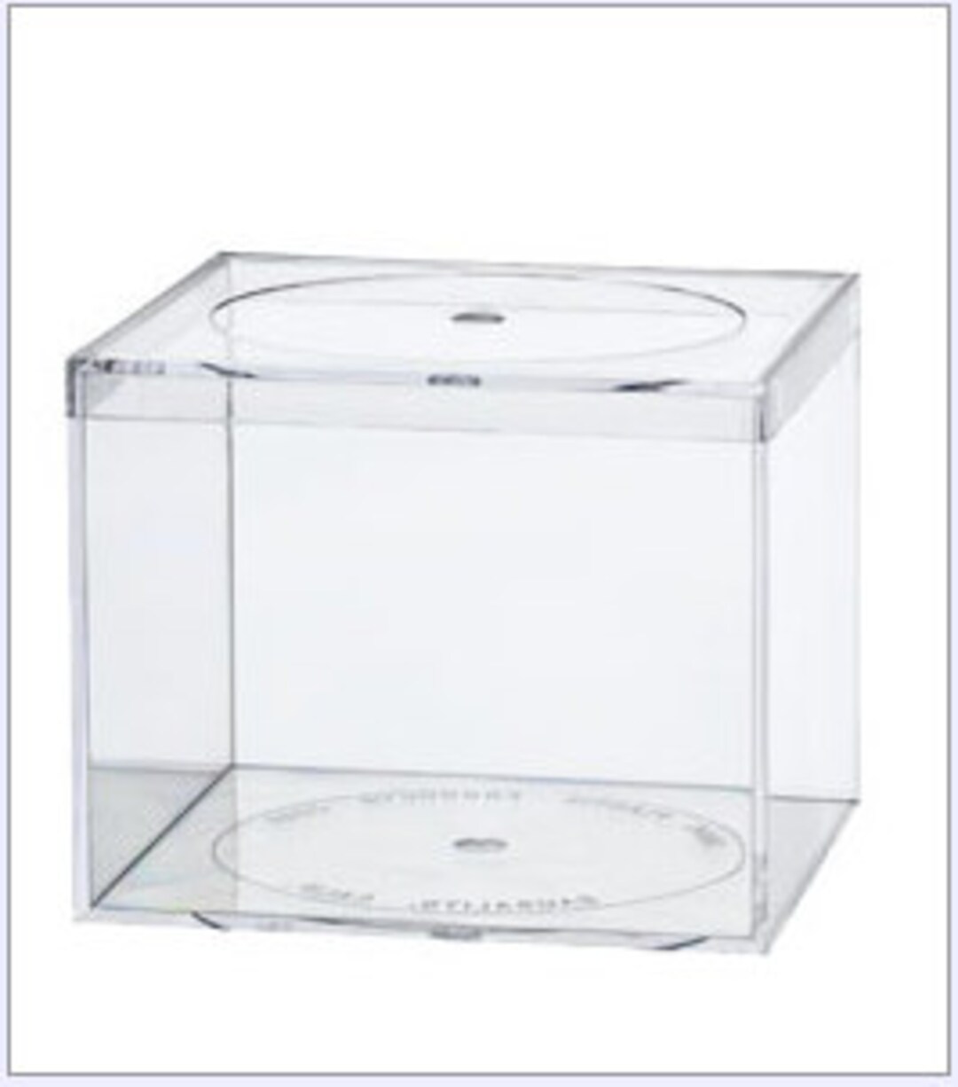 2.5" Food Safe PBA Free Plastic Cube With Lid. Candy Packaging, Bead ...