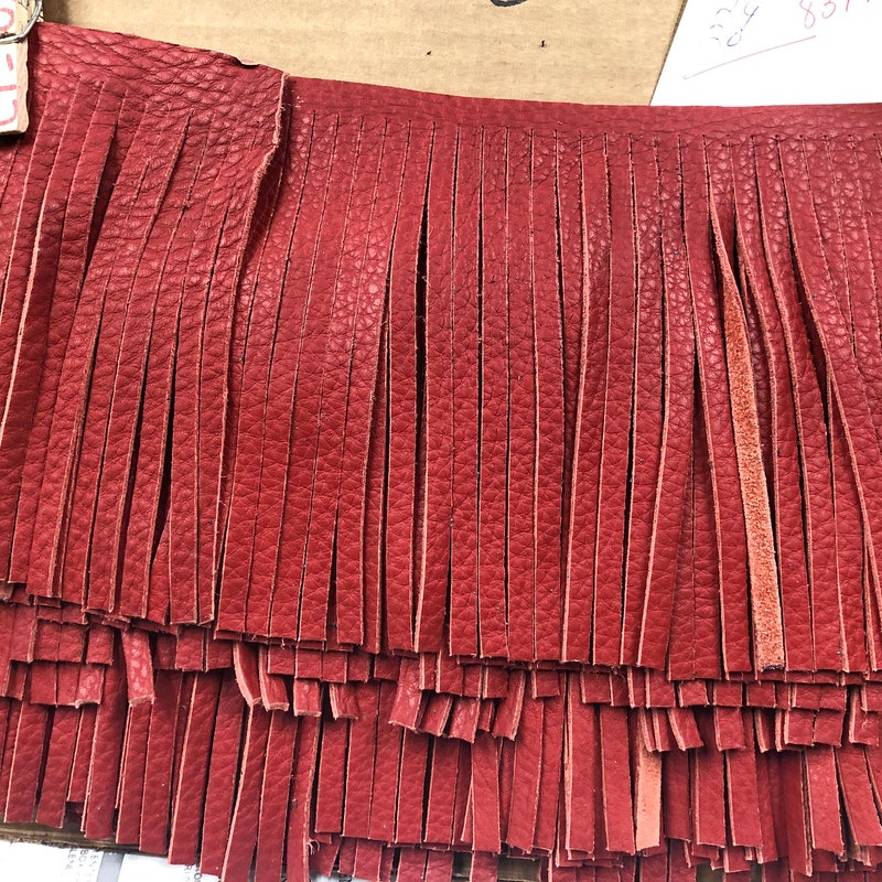 Leather Fringe Purse - Etsy