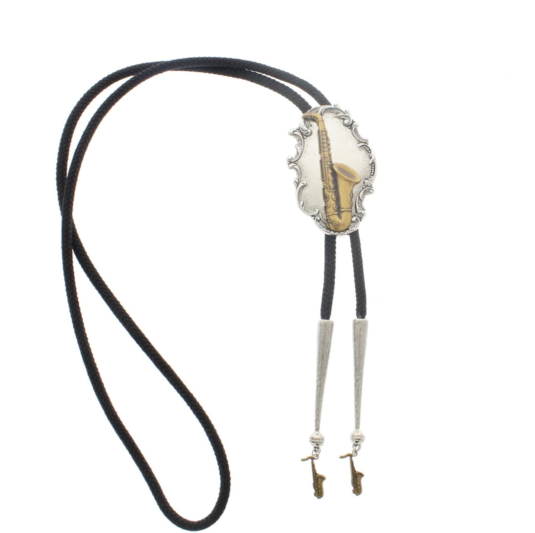 Saxophone Bolo Tie, Matching Tips , Made in Usa - Etsy