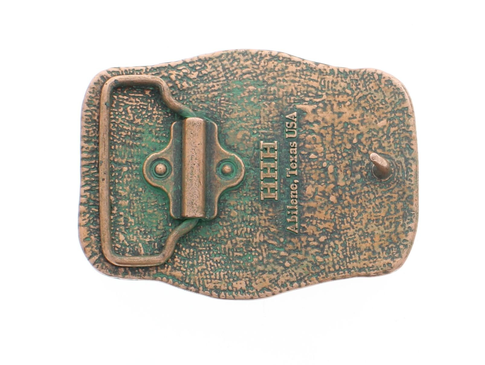 Official Brothel Inspector, Green Patina, Belt Buckle, Made in USA ...